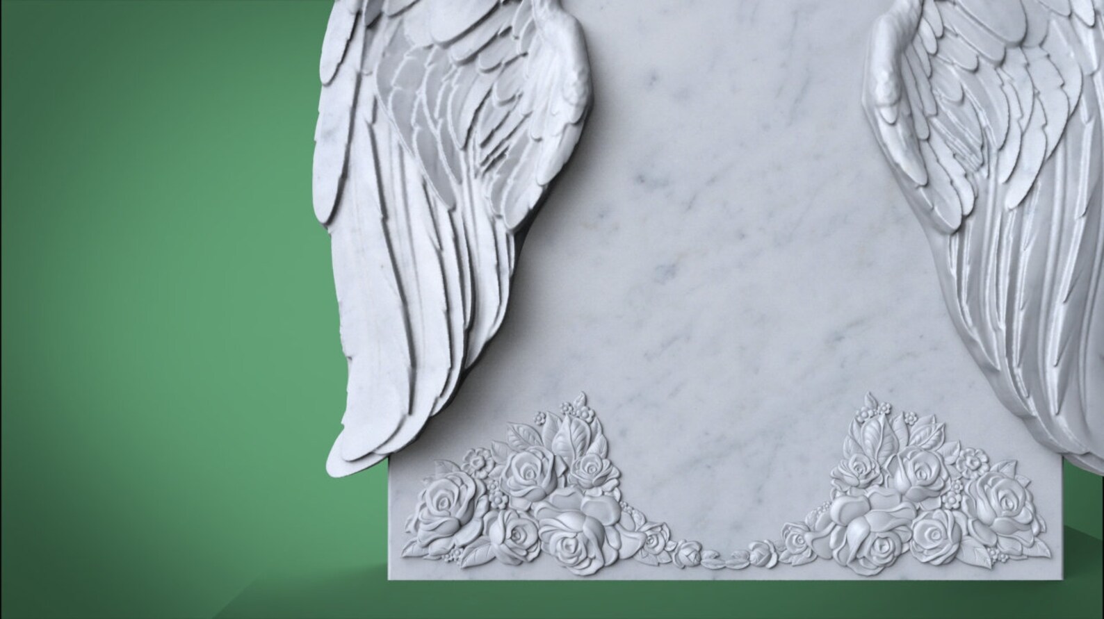 Memorial Tombstone 3D STL Model for CNC Router Engraver - Etsy