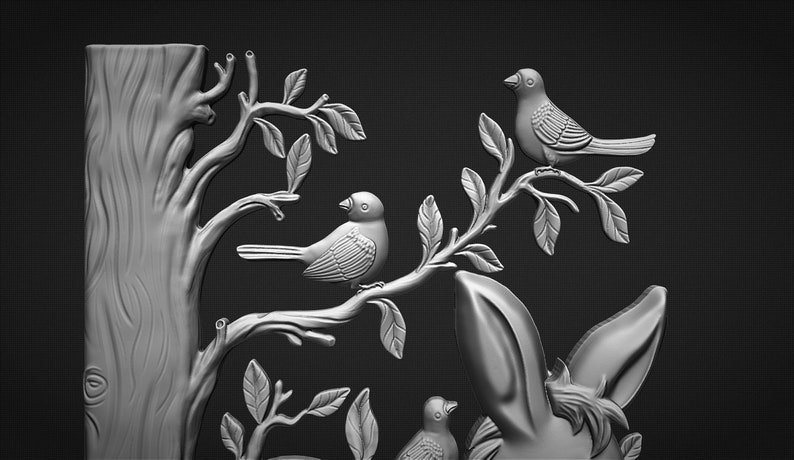 Donkey 3D STL Model for CNC Router and 3D Printing Digital File - Etsy