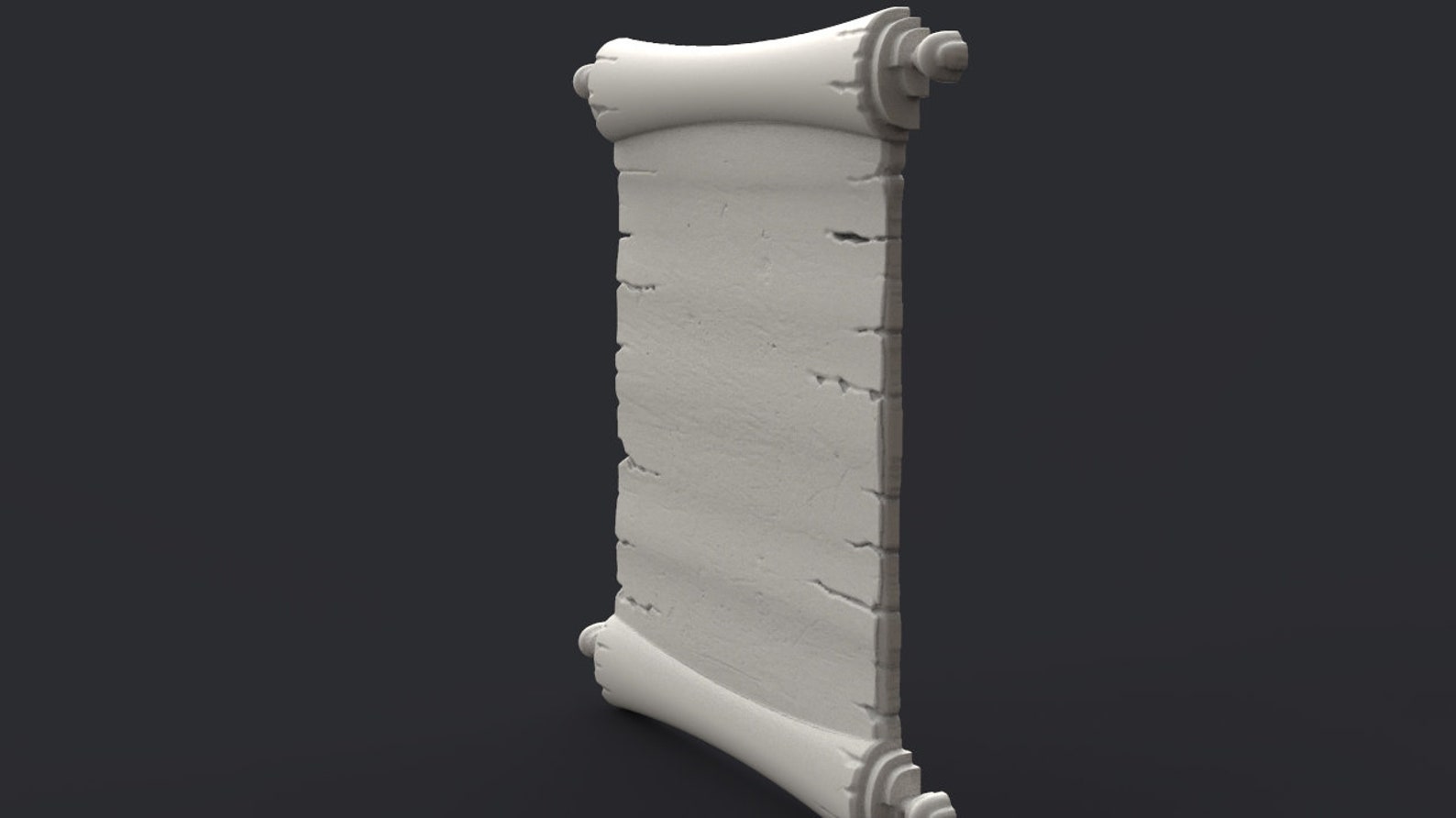 Scroll 3D STL Model for CNC Router or 3D Printing - Etsy