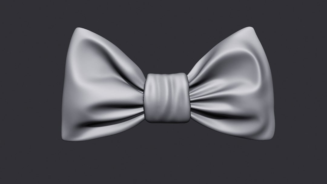 Bow Tie 3D Stl for Cnc Milling or 3d Printing Digital File - Etsy