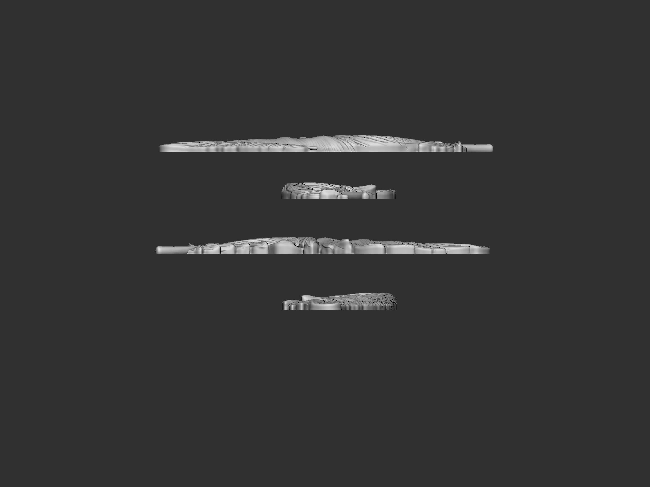 Feather Bas Relief 3D STL Model for CNC Router 3D Printer - Etsy Canada