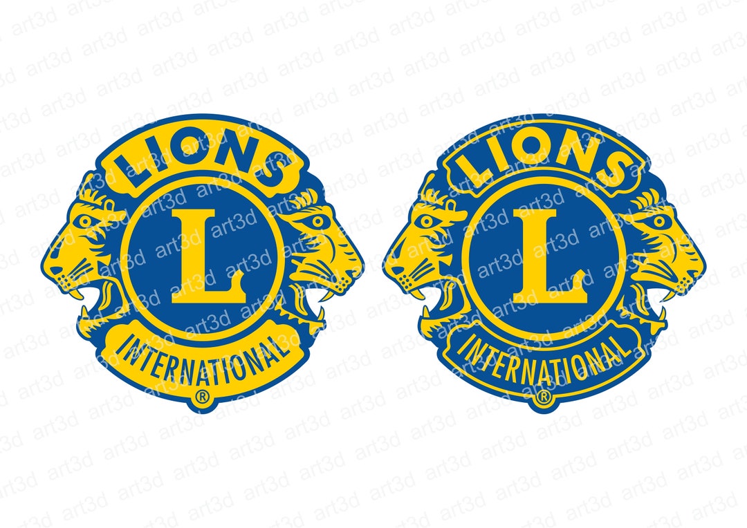 Lions Club Logo Vector, Eps, Cdr, Dxf, Png, Jpg, Svg, Pdf - Digital ...