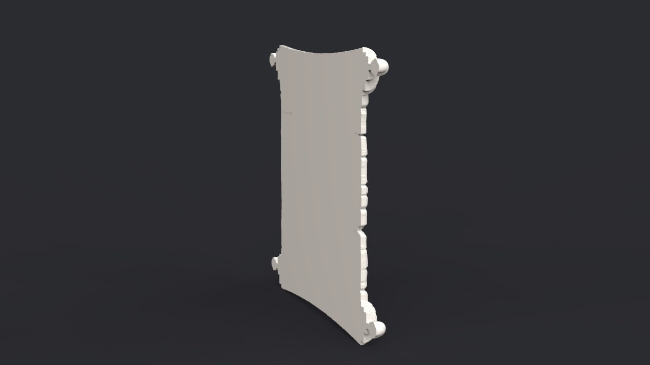 Scroll 3D STL Model for CNC Router or 3D Printing - Etsy