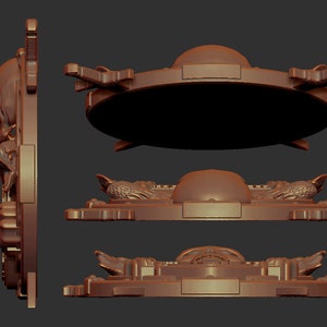 Motorcycle Club Logo Bas Relief Stl Model for Cnc and 3d Printer ...