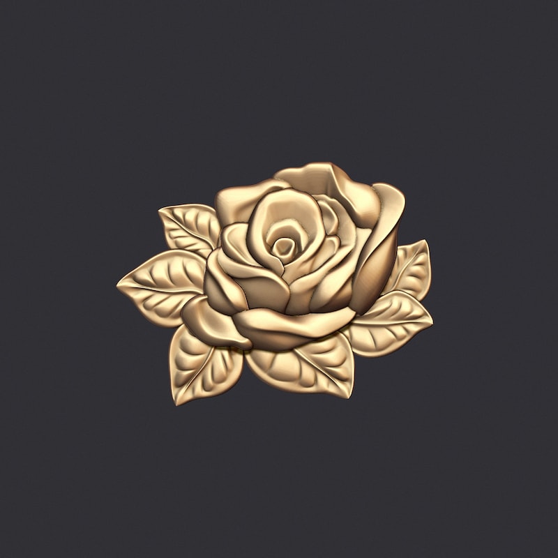 Rose Stl Files for 3d Printing - Etsy