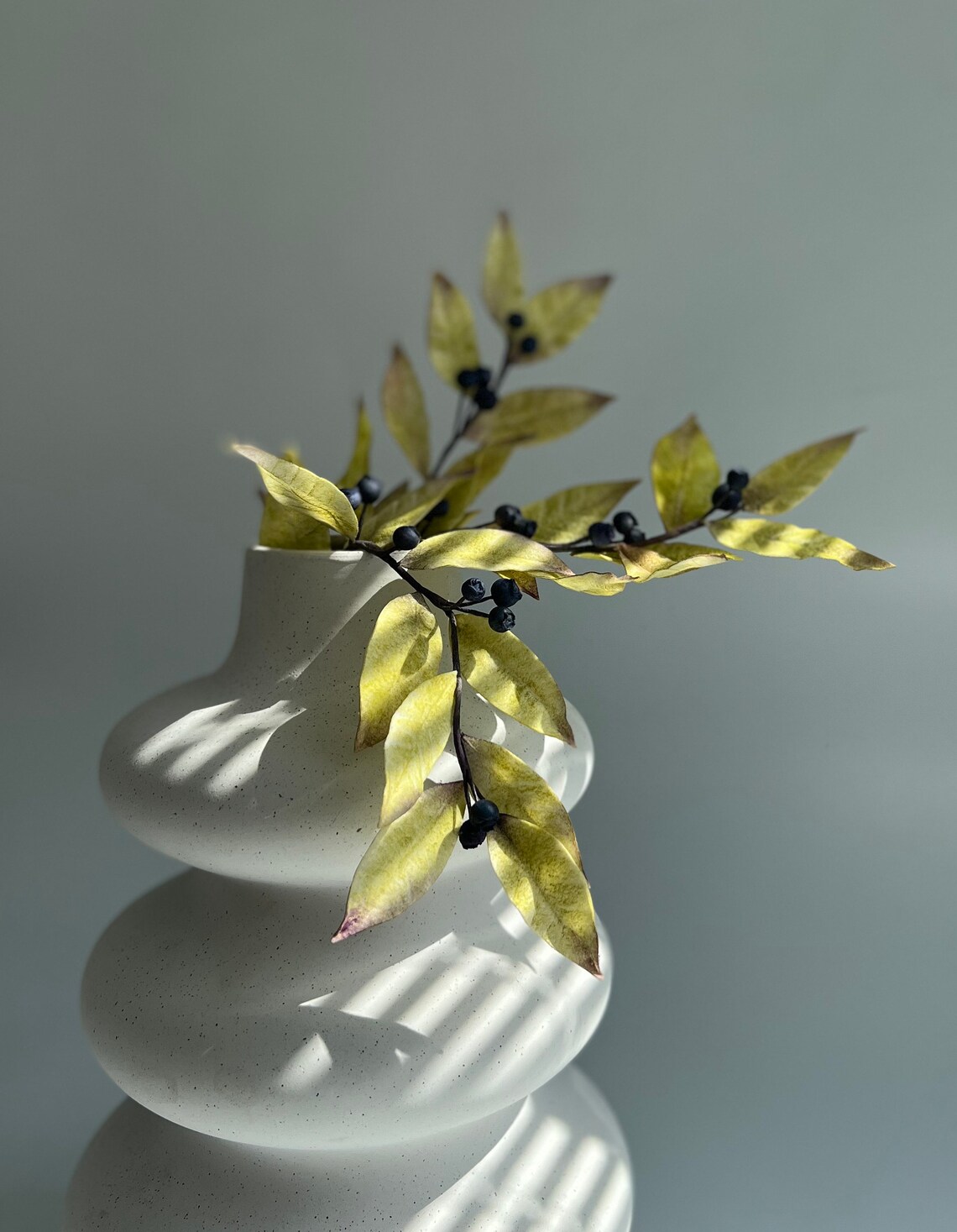 Wafer Paper Blueberry 2 Branches of Blueberry for Cake - Etsy