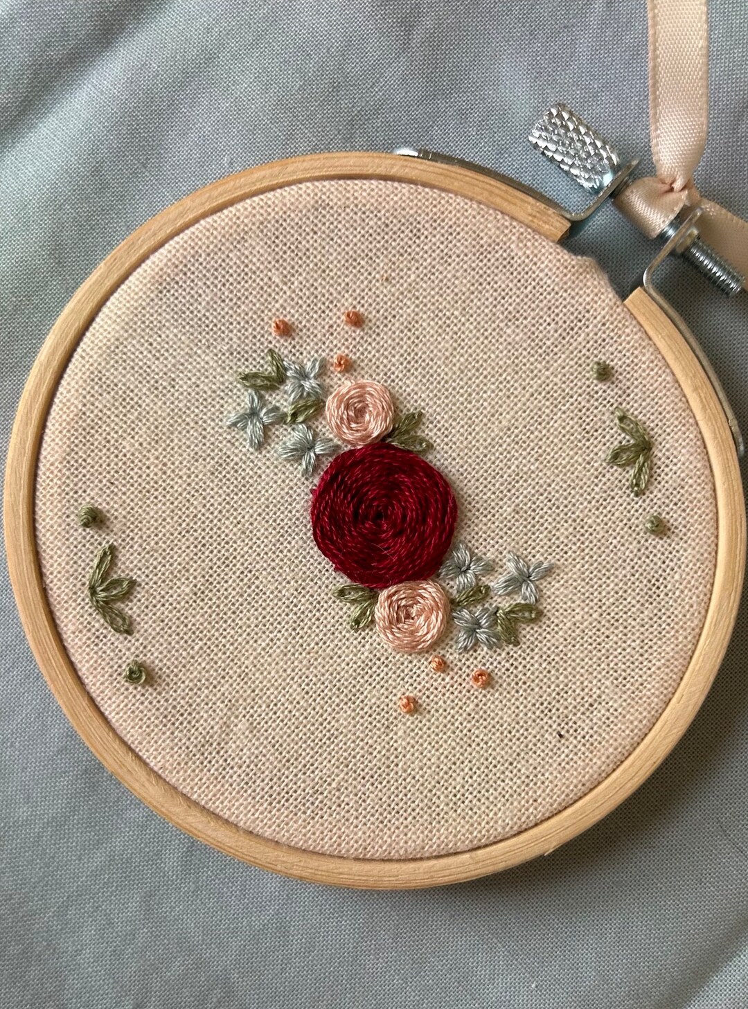Embroidered Hoop Decor - Etsy