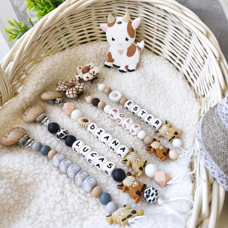 Pink Pacifier - Etsy