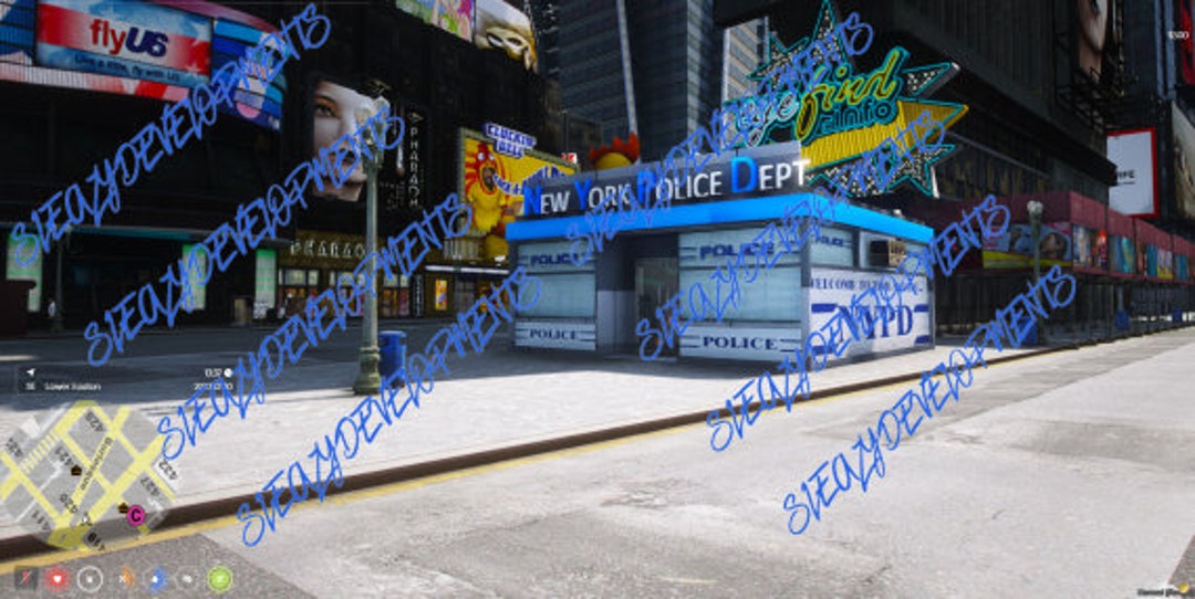 Fivem Nyc/liberty City Timesquare NYPD Booth - Etsy