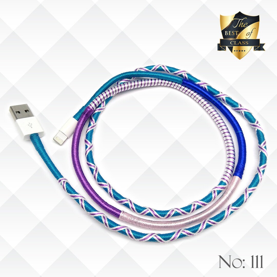 Wrapped Phone Cable İphone Lightning Android Micro Usb Type-c Samsung ...