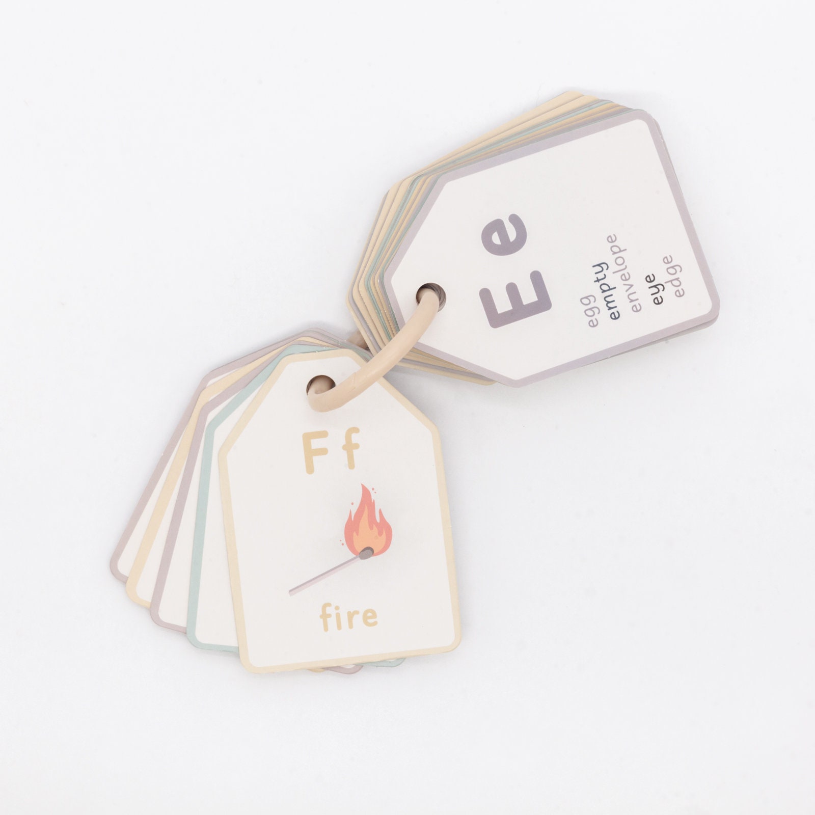 Bible ABC Flashcards Preschool Sunday School Toys Christian Homeschool ...