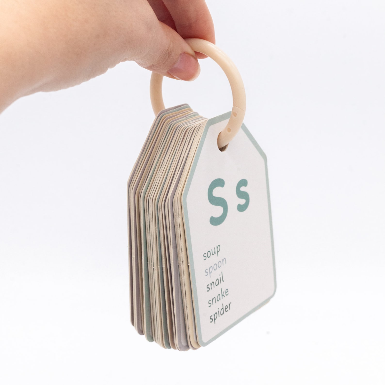 Bible ABC Flashcards Preschool Sunday School Toys Christian Homeschool ...