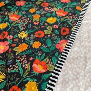 Rifle Paper Co. Baby Quilt - Etsy