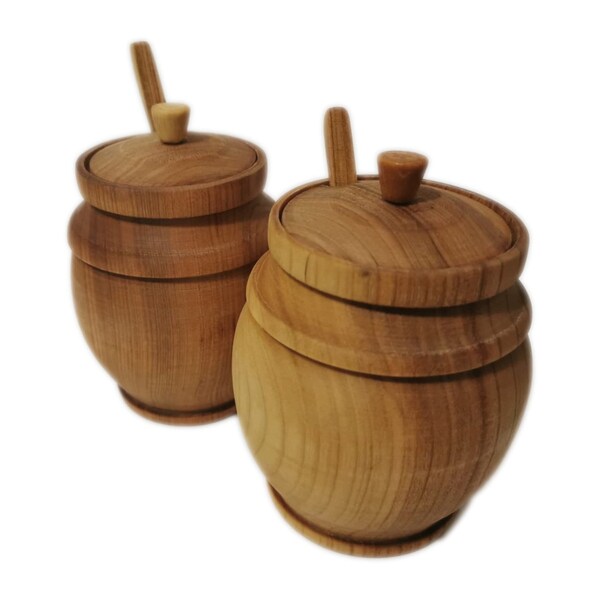 Wooden Canister Set - Etsy