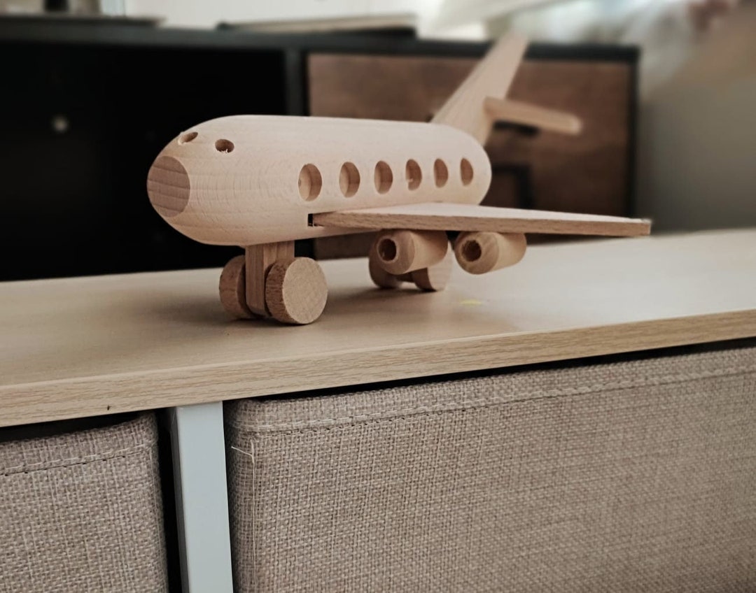 Handmade Toy Air Plane, Toy Plane for School Play Room, Birthday Gift ...