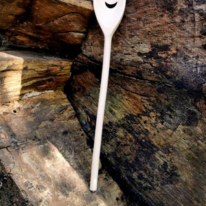 Handmade Beech Wood Smiley Face Spoons: Novelty Cooking Gift - Etsy