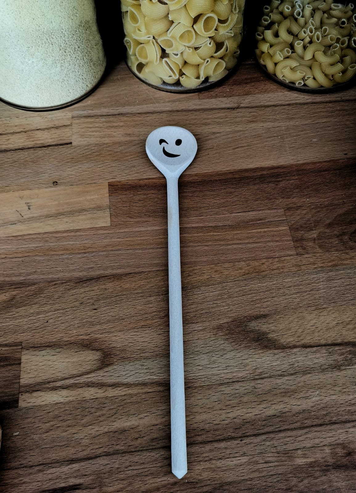 25cm Funny Face Mini Spoon Set Made of Sustainable Beech Wood - Etsy UK