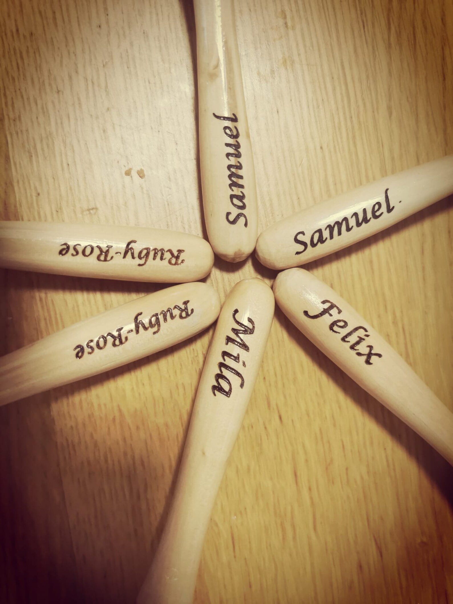 20cm Colourful Wooden Maraca Rattle Shaker Sensory Toy for - Etsy