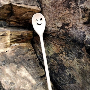 Funny Wooden Spoons With Faces - Handmade Wooden Spoon With Engraved ...