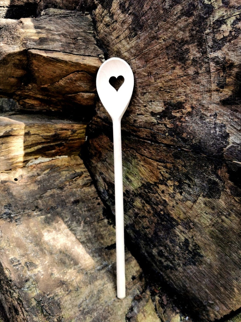 Handmade Beech Wood Smiley Face Spoons: Novelty Cooking Gift - Etsy