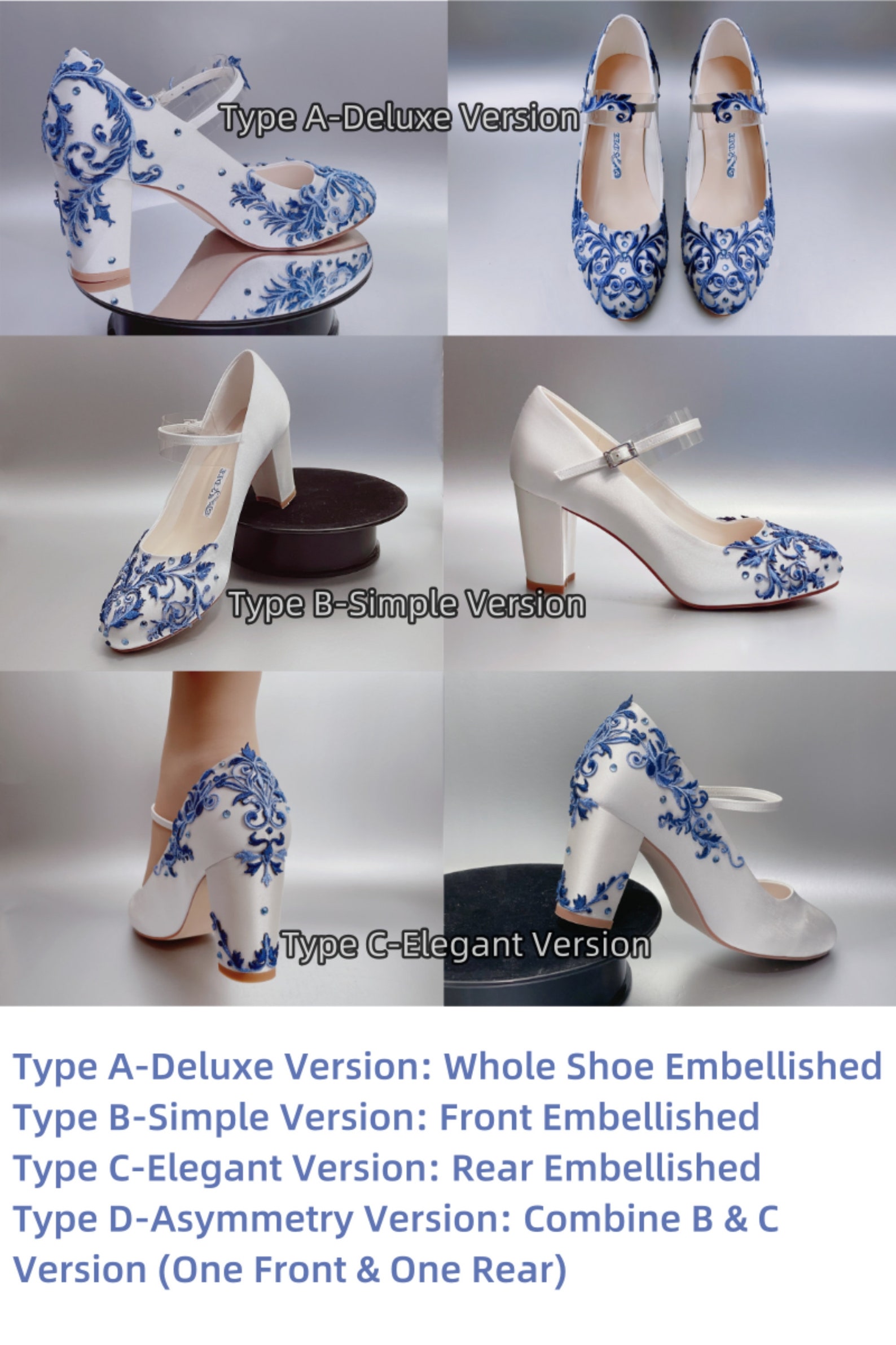 Mary Jane Ivory off White Wedding Shoe for Bride, Satin Bridal Block ...