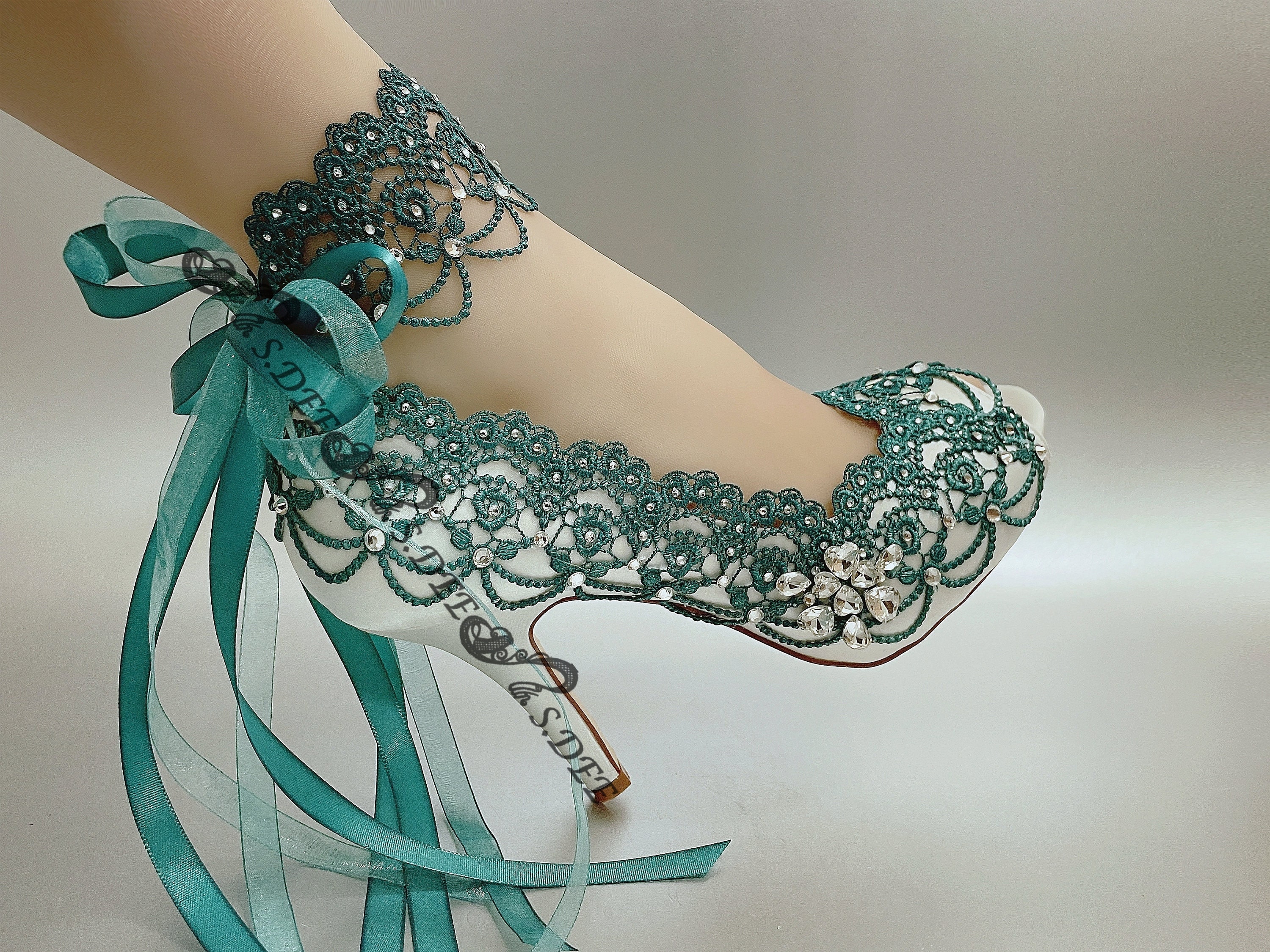 Open Lace Shoes - Etsy