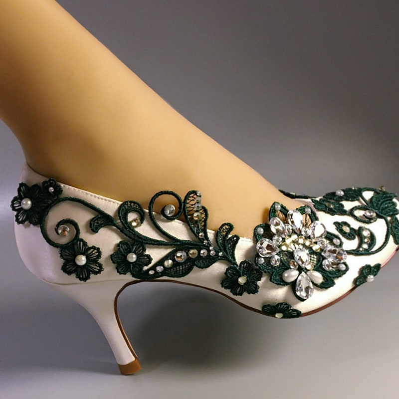 Bridal Shoes Low Heel - Etsy