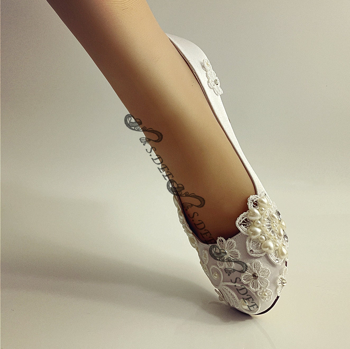 Prussian Royal Blue Wedding Shoes Brides.dee "lotus" Satin Round Closed ...