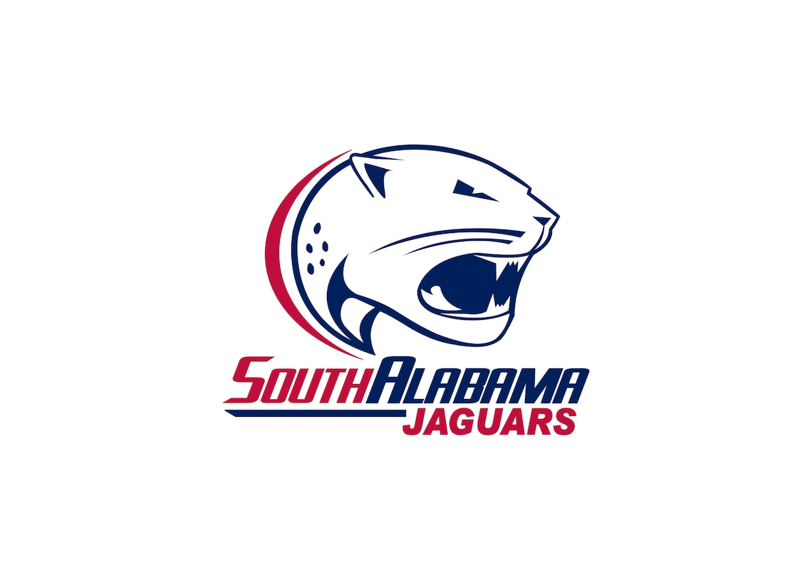 South Alabama Jaguars Logo SVG PNG download | Etsy