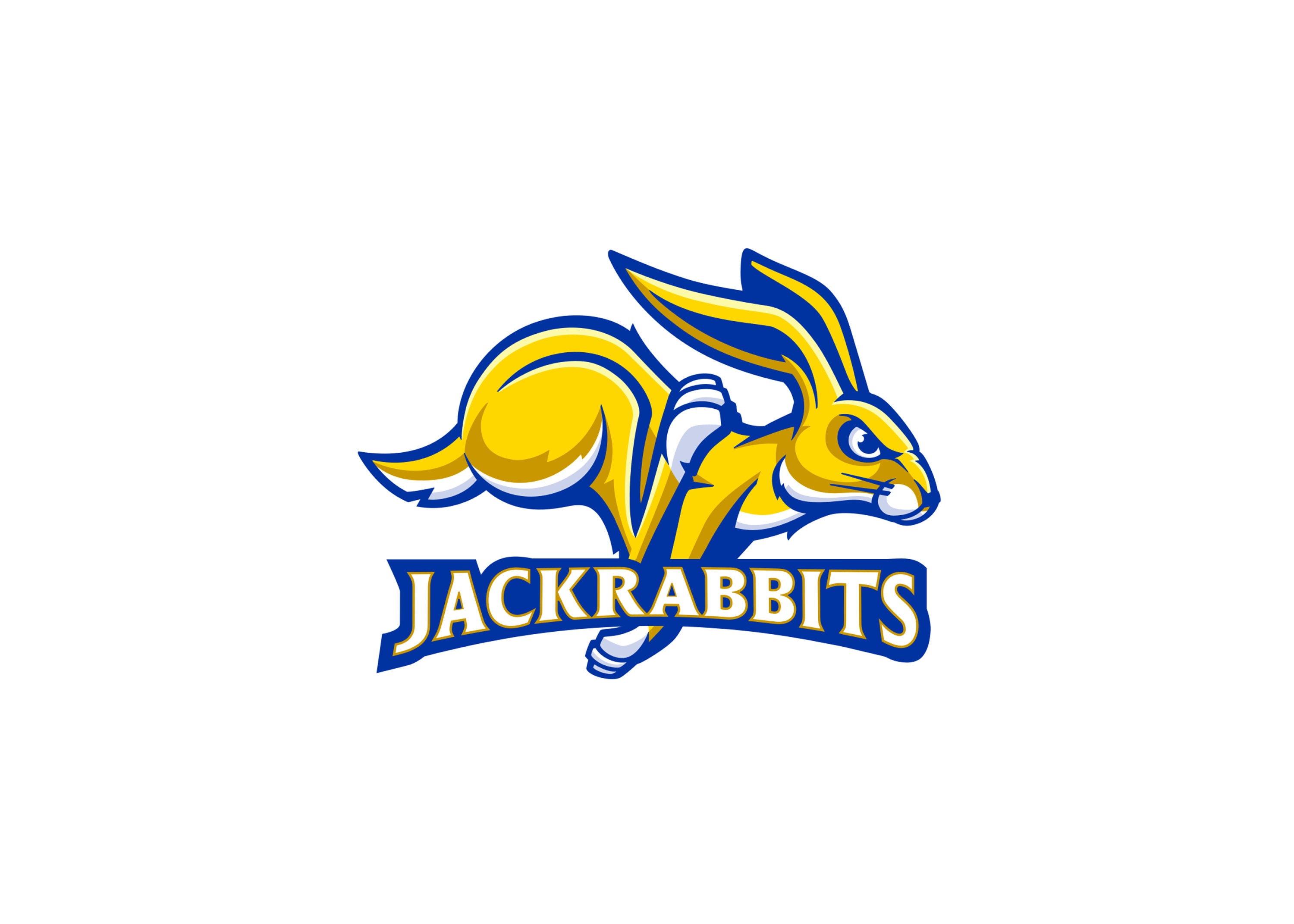South Dakota State Jackrabbits Logo SVG PNG download | Etsy