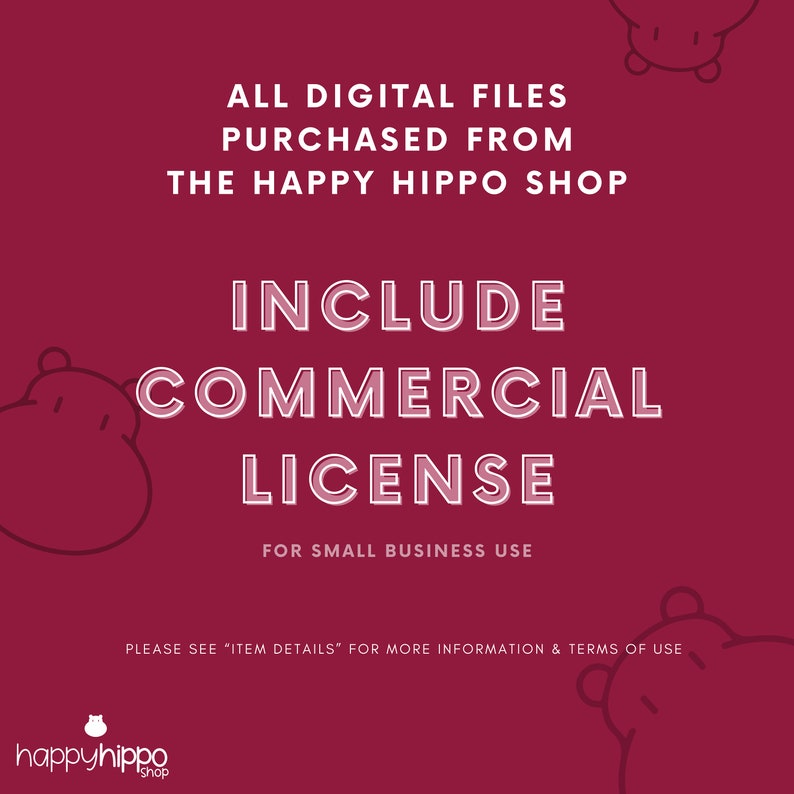 House Hippo PNG JPEG, Clipart, Sublimation, Tshirt Design, Digital ...