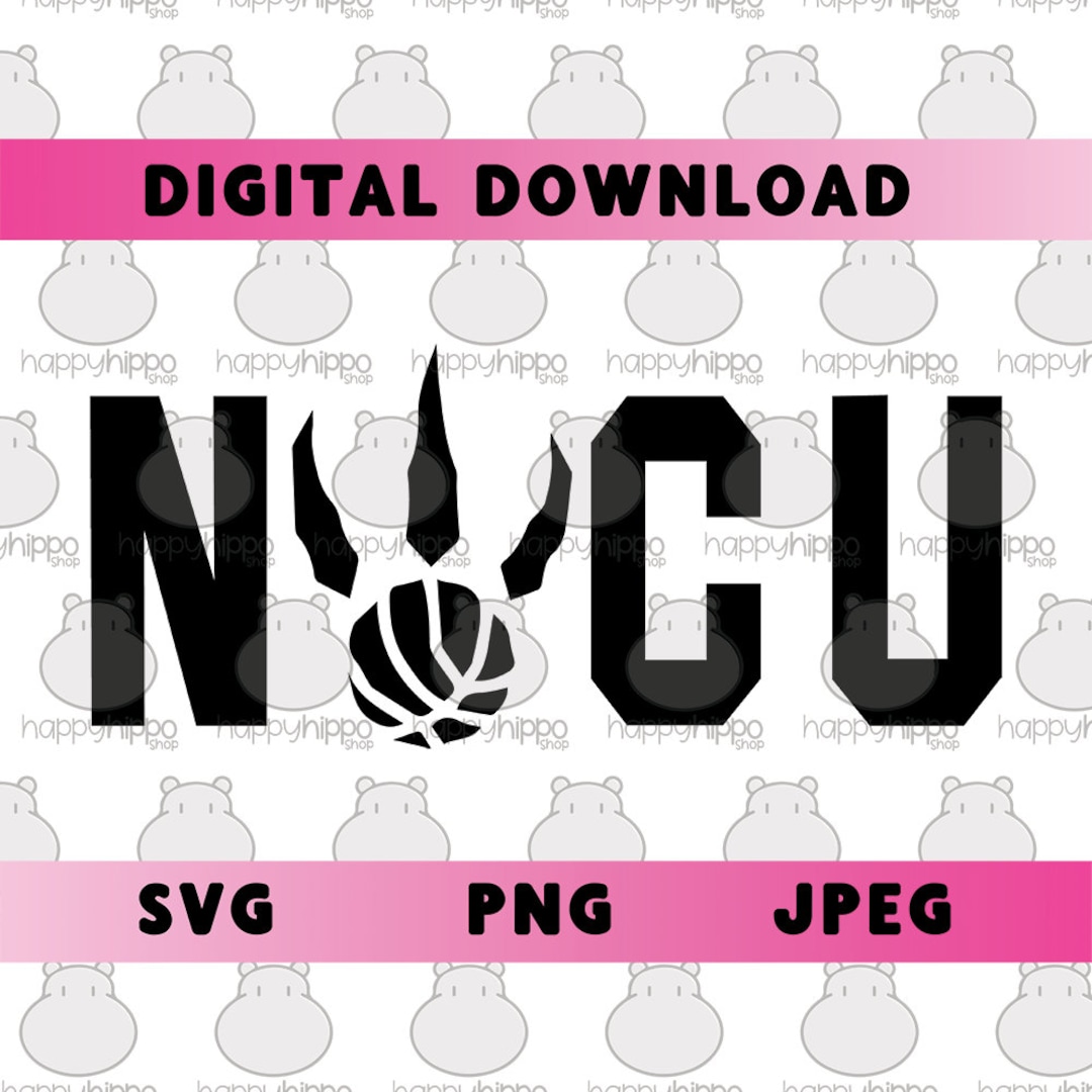 NICU Basketball, SVG PNG, Digital Artwork, Sublimation, Clipart, Cut ...