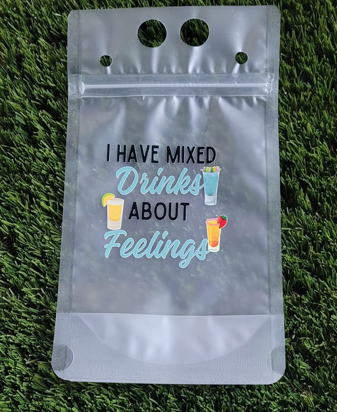 Drink Pouches/ Reusable Pouches/ Adult Drink Pouches/booze Bag ...