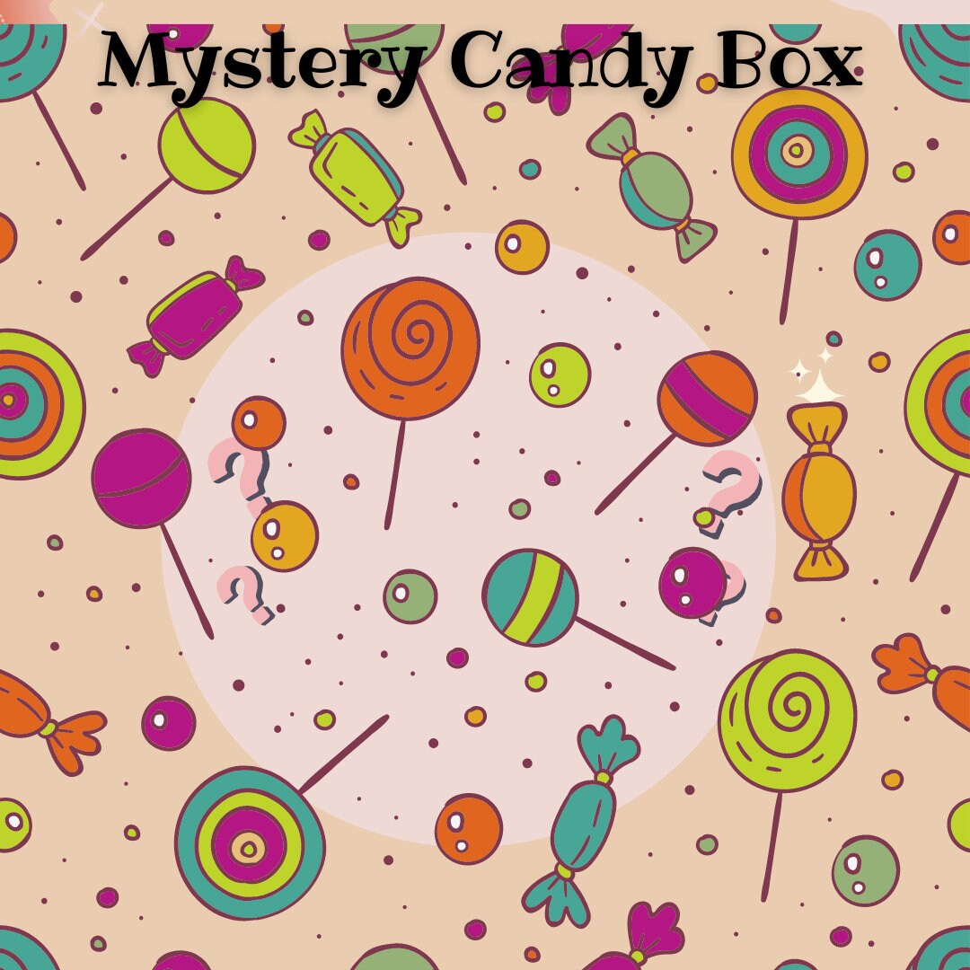 Mystery Candy Box - Etsy