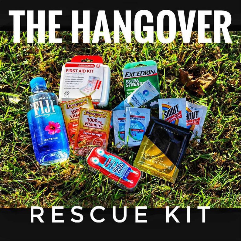 Hangover Kit/ Recovery Kit - Etsy