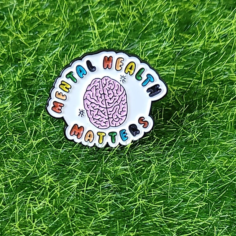 Mental Health Pin - Etsy