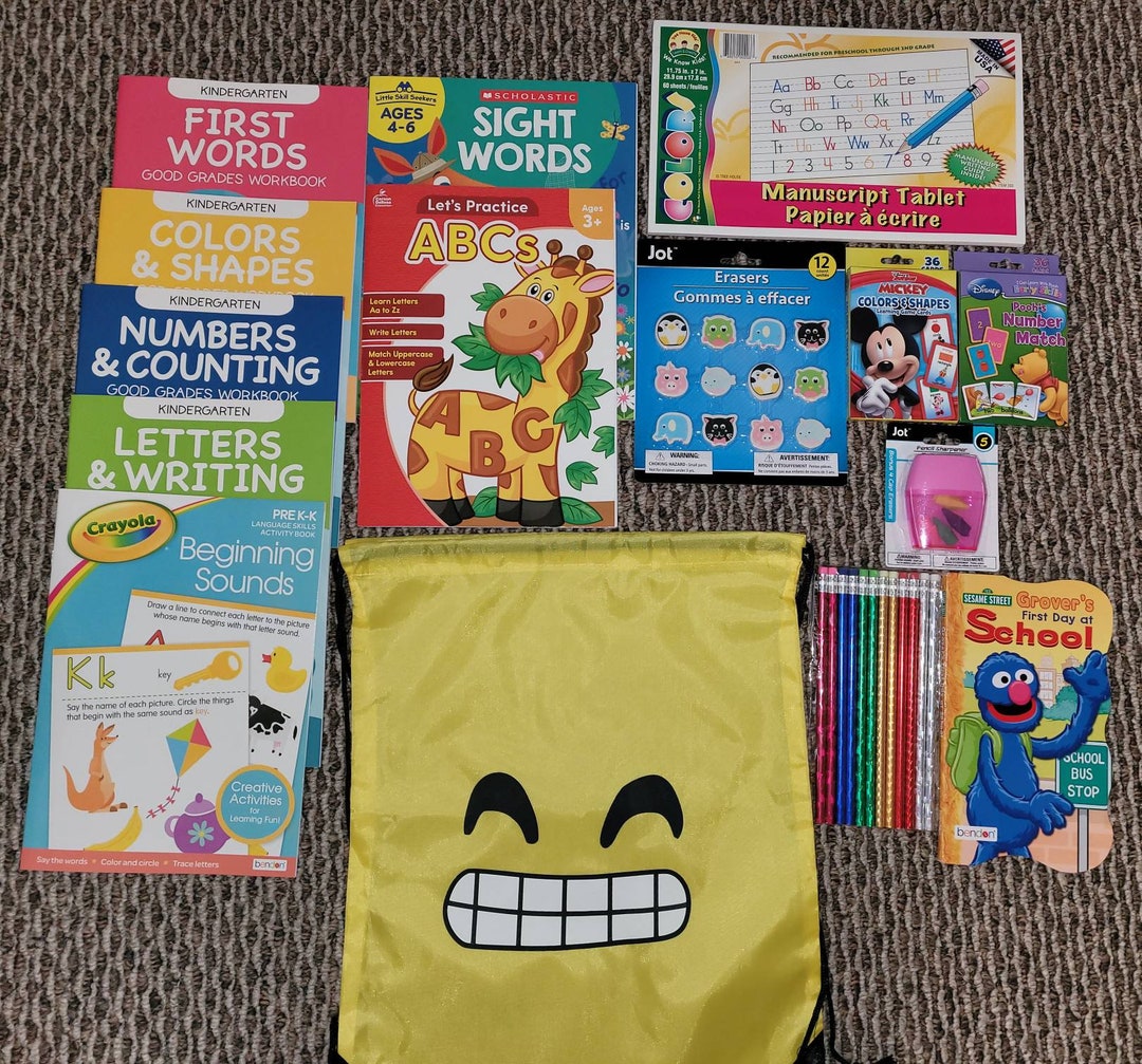 Children Learning Care Package/ Learning Kit/prek Learning Box/ Kinder ...