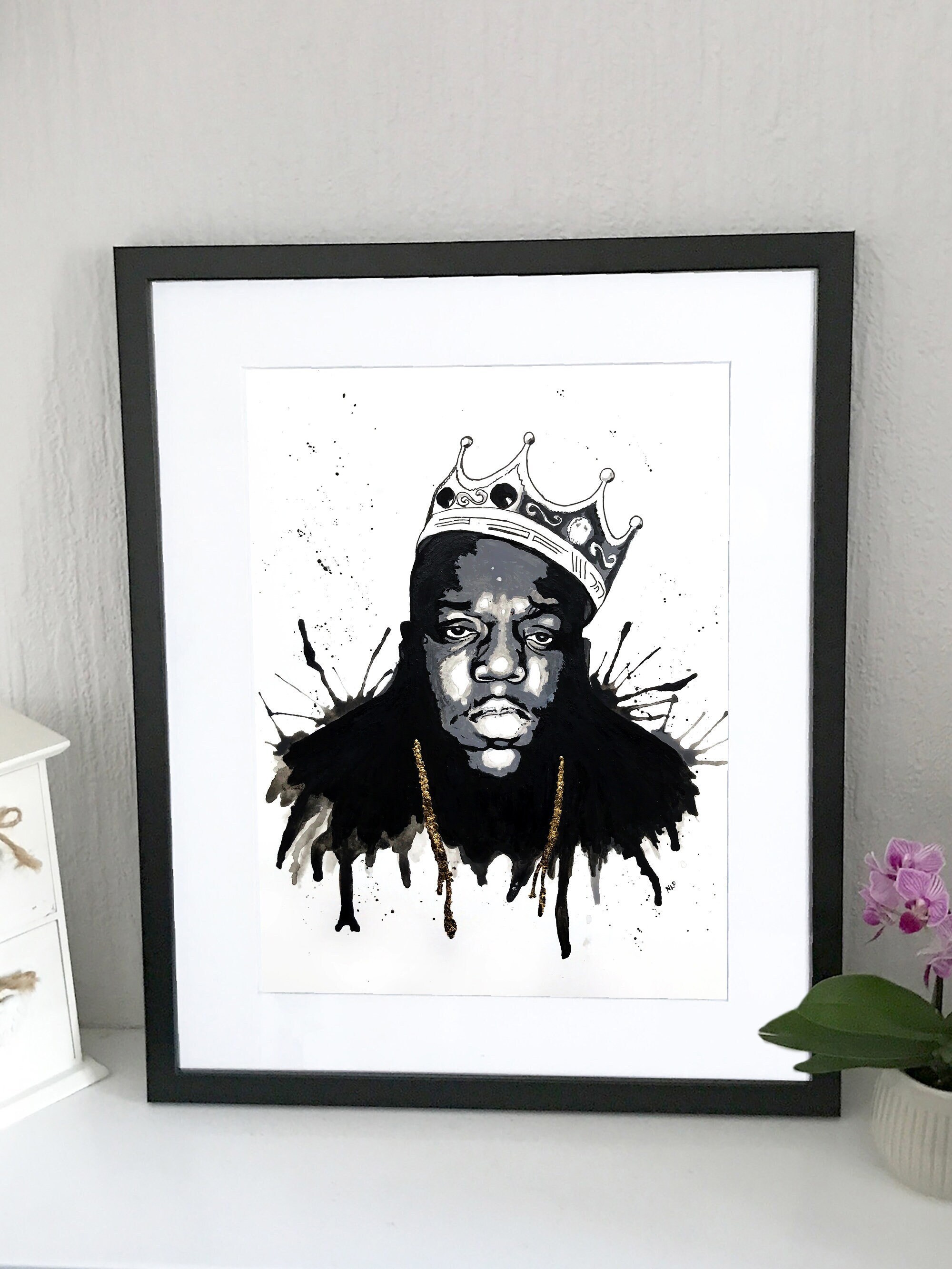 Music & Movie Posters Art & Collectibles wall decoration Hiphop print ...