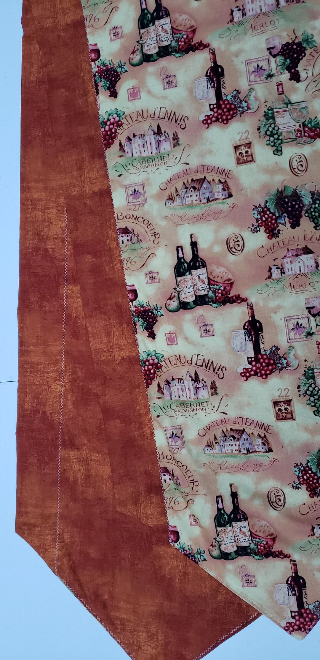 Wine Table Runner, Dining Table Runner, Buffet Runner, Tuscan Runner ...
