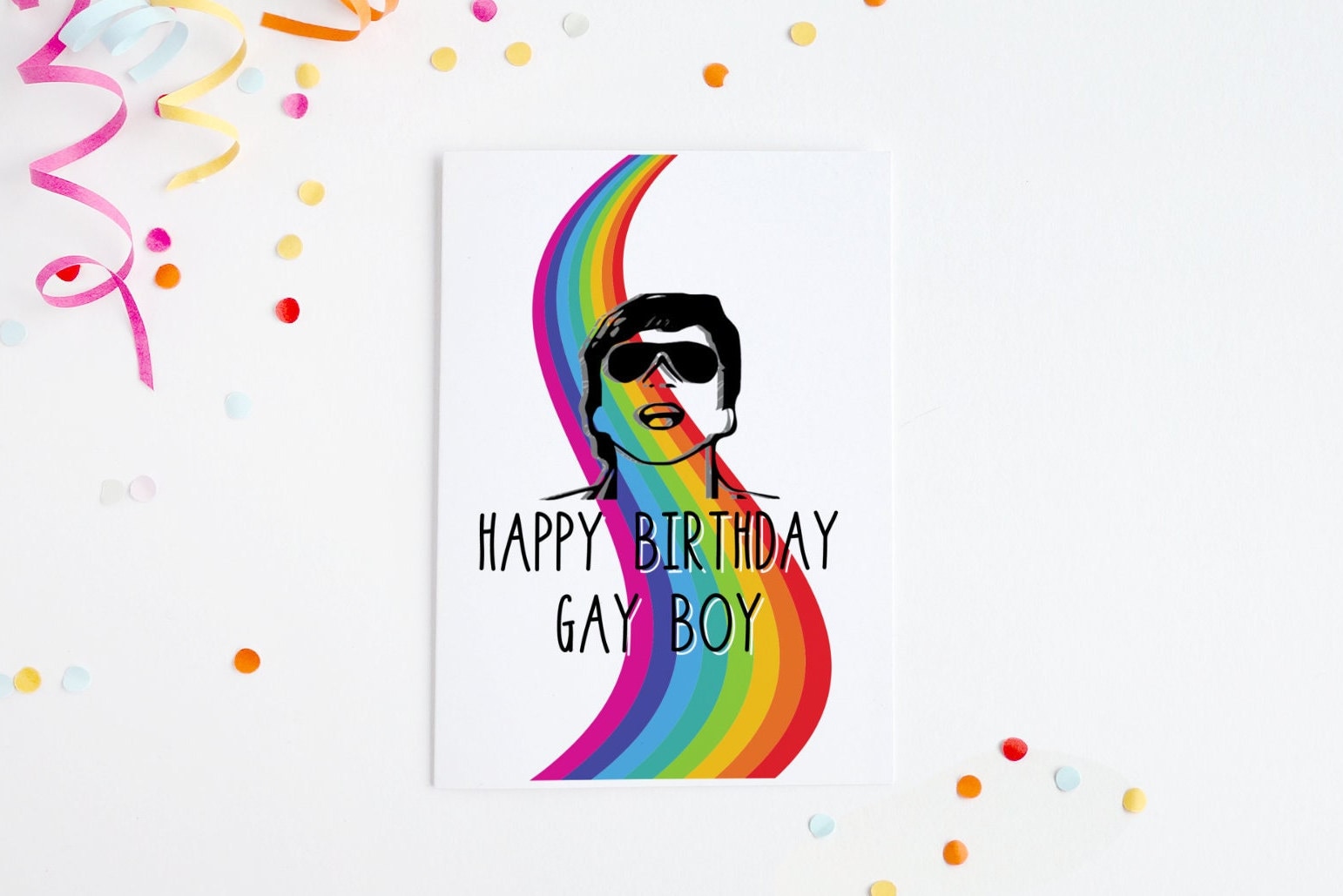 Happy Birthday Gay Boy Birthday Card - Etsy