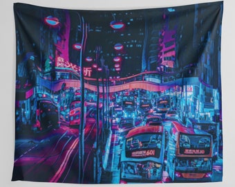 Cyberpunk Wall Art - Etsy