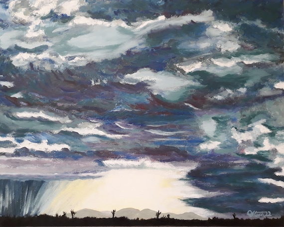 Storm Cloud Painting
