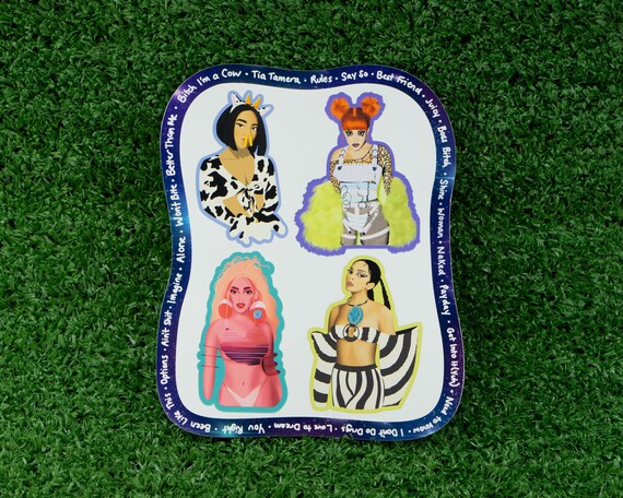 Doja Cat Sticker Pack | Etsy