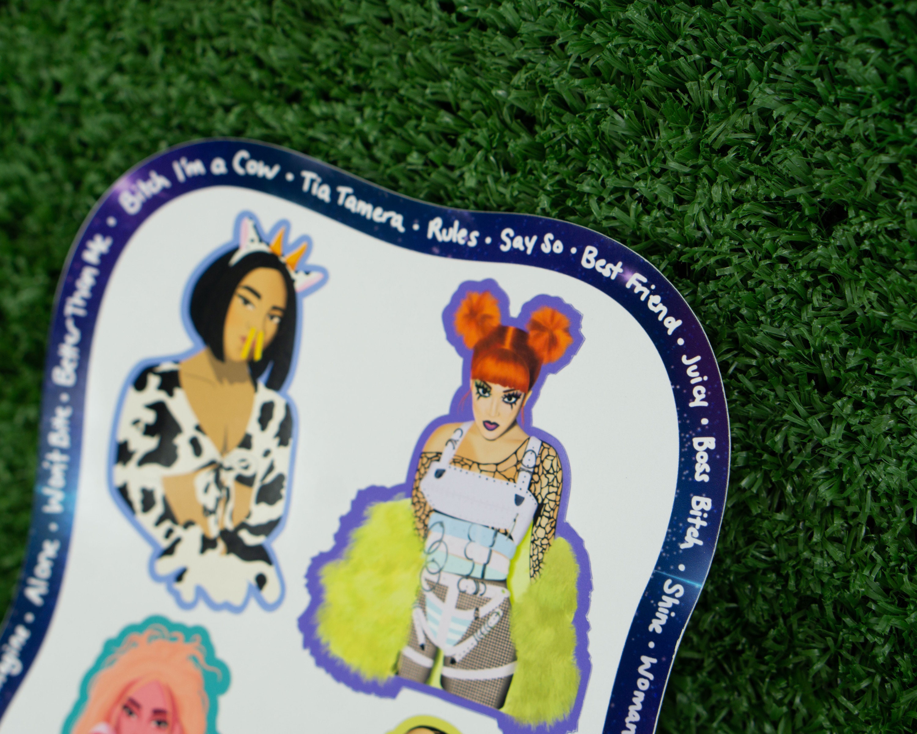 Doja Cat Sticker Pack - Etsy