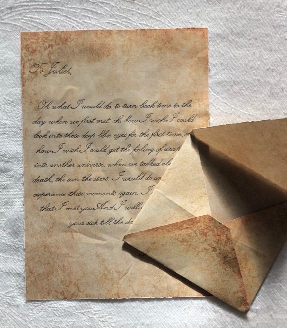 Customised Letters Written on Eco-friendly Recycled Paper. - Etsy Canada