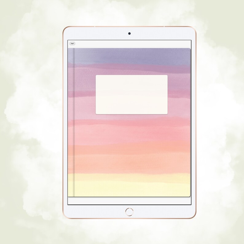 Colourful Digital Notebook for Goodnotes With Clickable Tabs, iPad ...