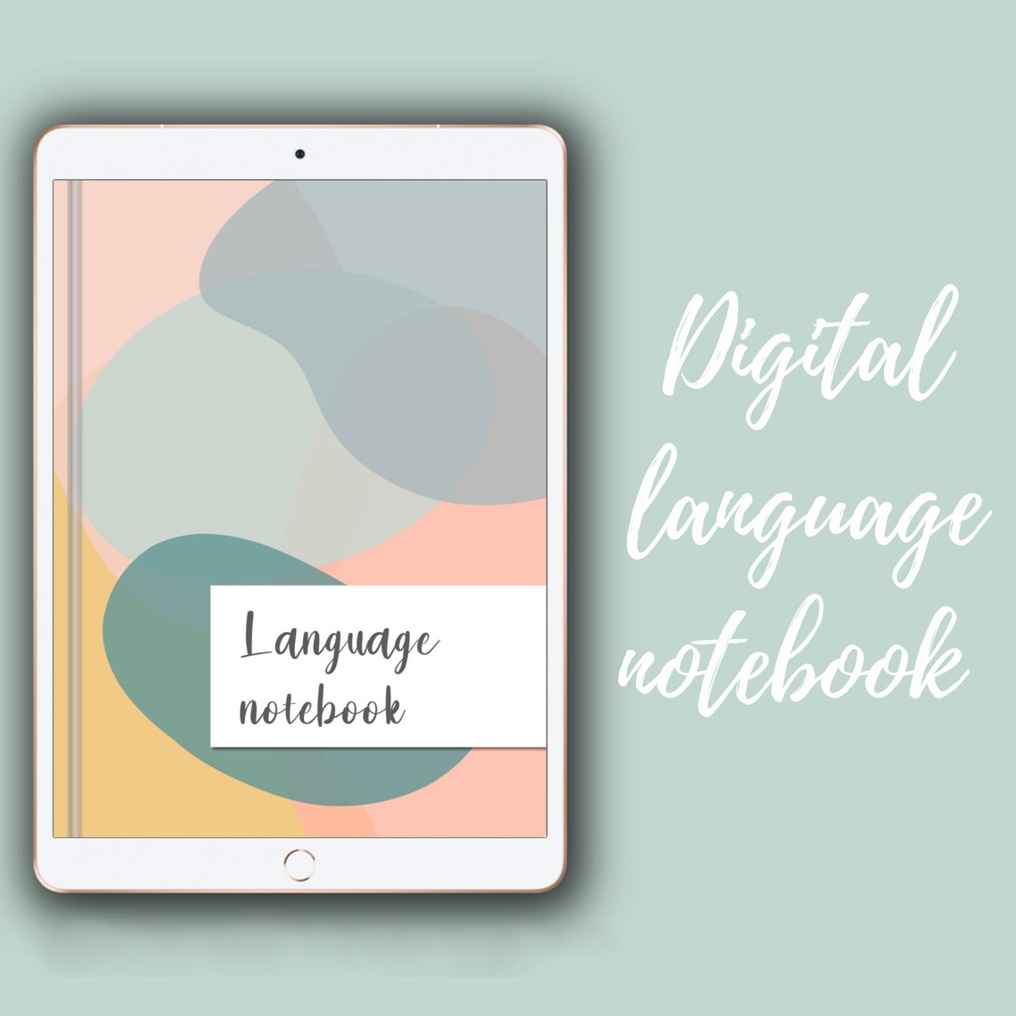 Digital Language Study Notebook for Goodnotes and Notability | Digital ...