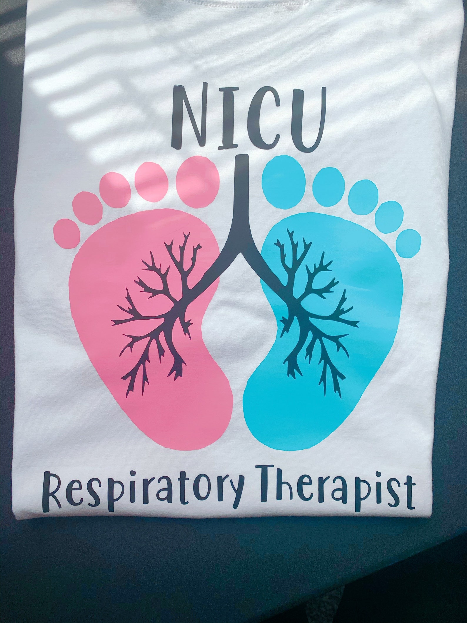 NICU Respiratory Therapist Tee RRT credential T shirt | Etsy