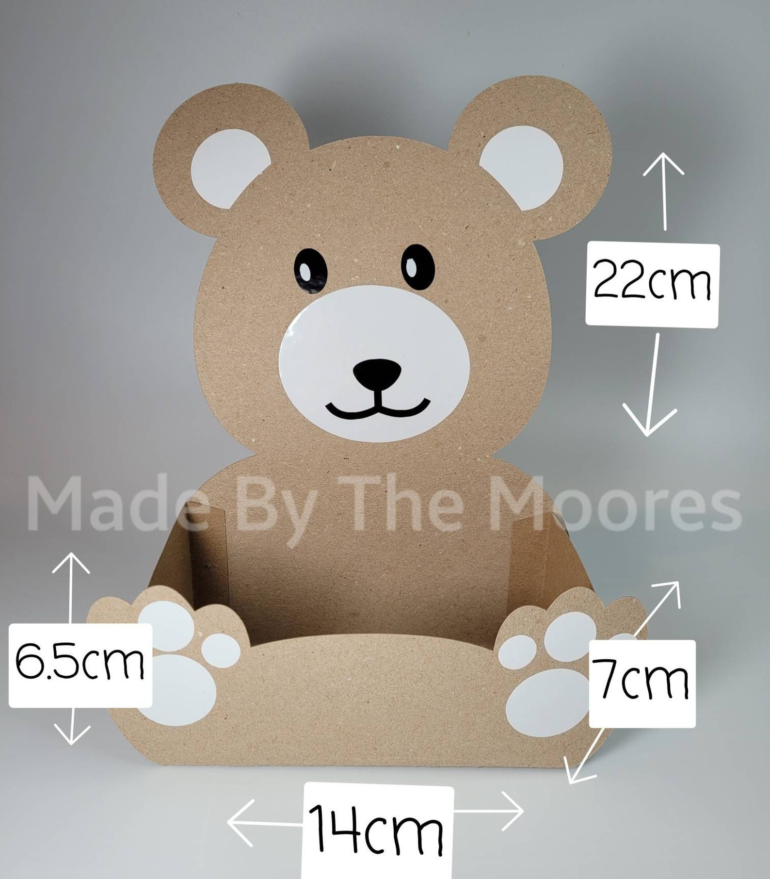 DIGITAL FILE SVG Cricut Teddy Bear Large Gift Box - Etsy