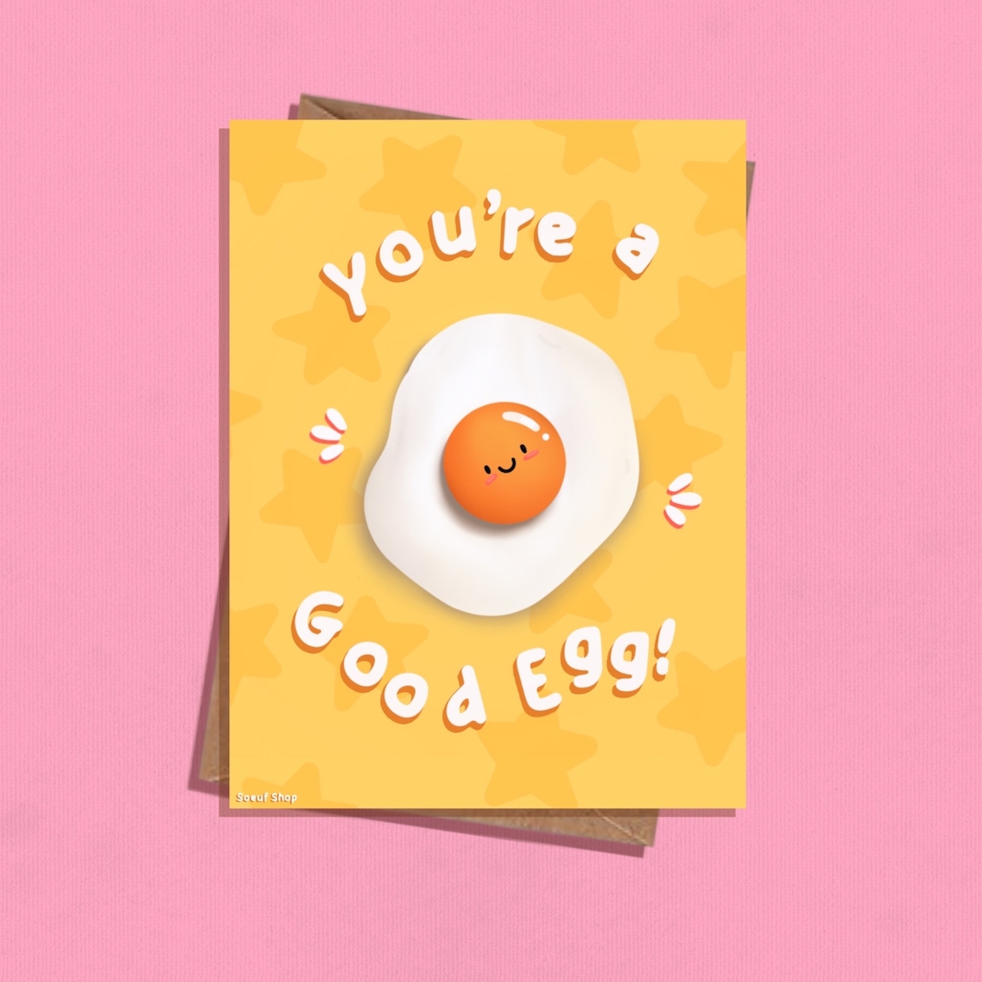 You’re A Good Egg | Greeting Card - Etsy